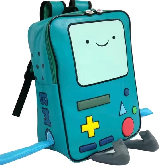 Adventure Time | Bags | Adventure Time Bmo Backpack Huge Nwot ...